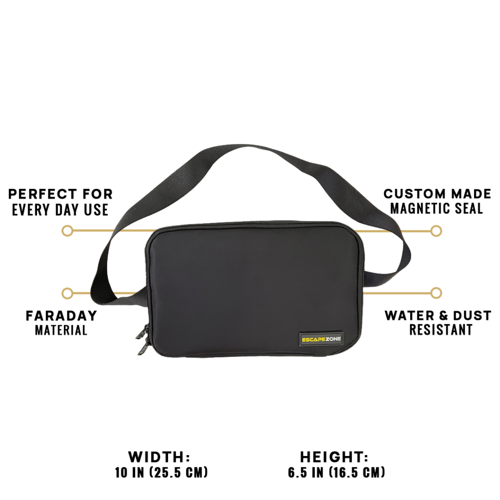 EscapeZone Cross Body Faraday Bag - EscapeZone